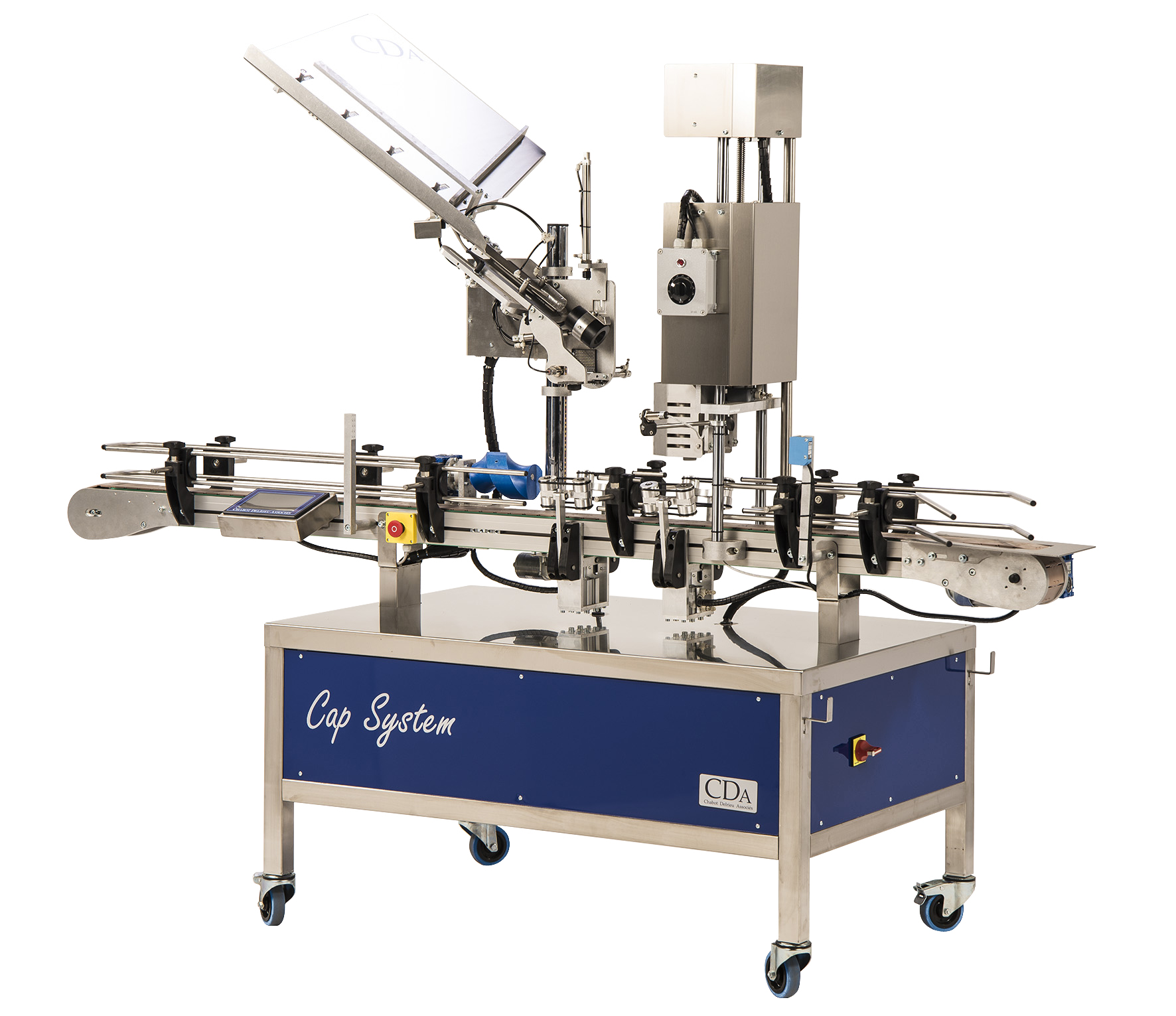 Cap System - Sertisseuse automatique capsules ou coiffes bouteilles