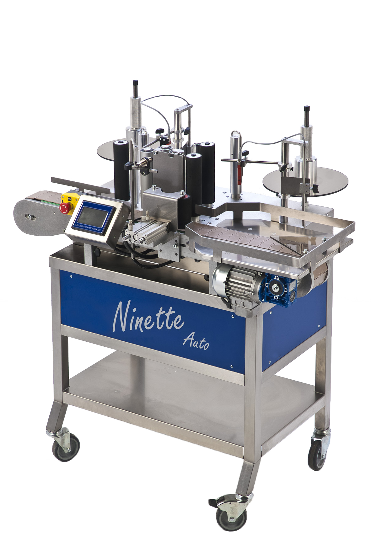 Ninette Auto - Ultra-compact semi-automatic labelling machine