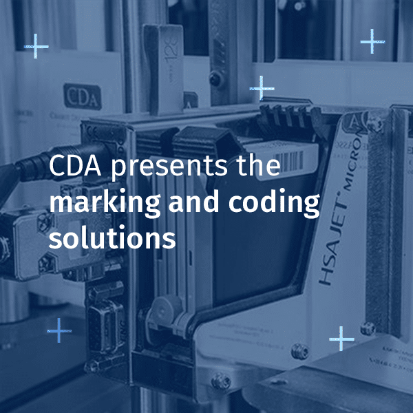 CDA presents the marking and coding solutions integrated in its machines