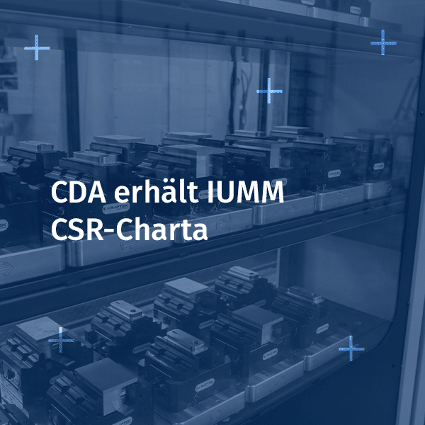 CDA erhält IUMM CSR-Charta - CDA