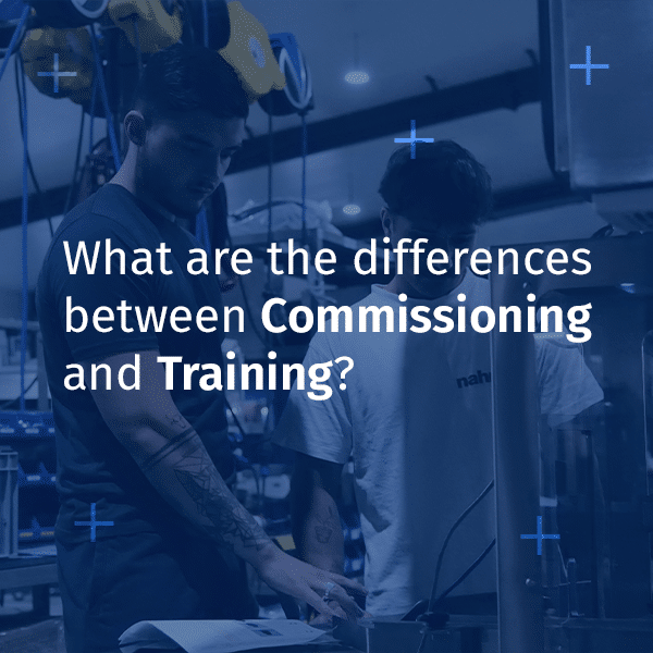 What are the differences between Commissioning and Training? - CDA